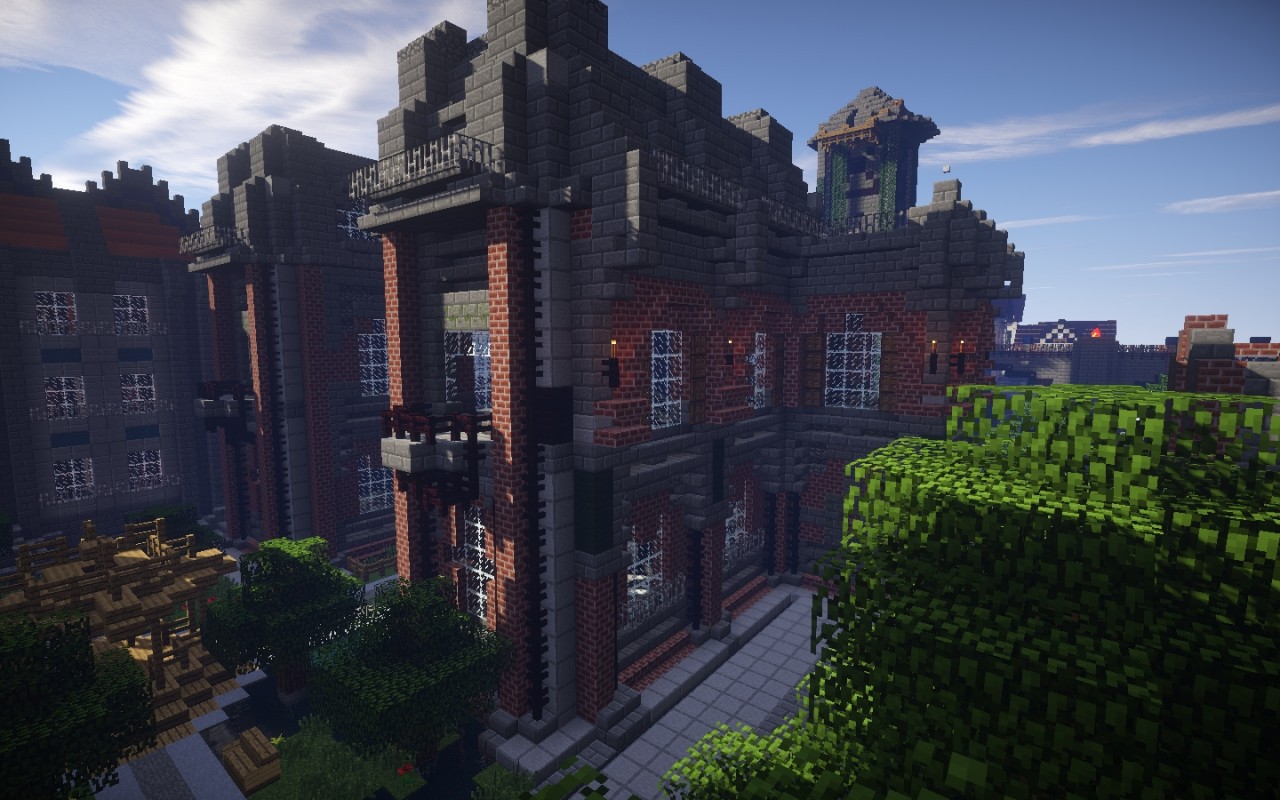TownHouse in U-Form Minecraft Map