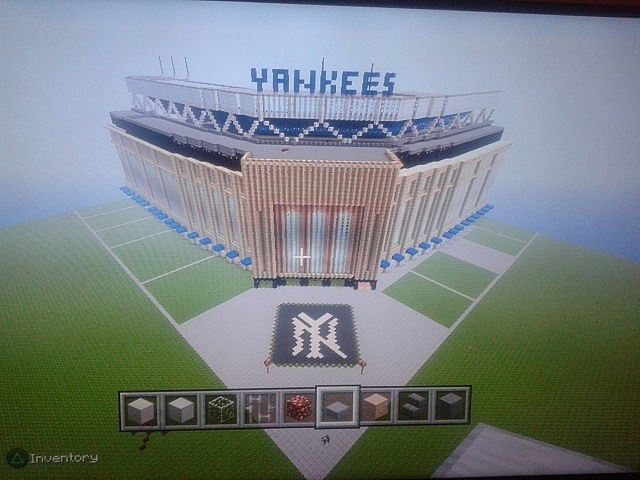 Yankee Stadium Project By Ed Inspired By MJSeyone1 Minecraft Map