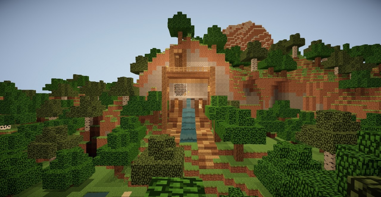 MountainHouse Minecraft Map