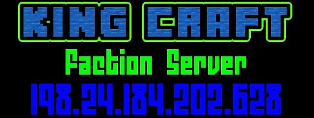 King Craft Faction Server Minecraft Server