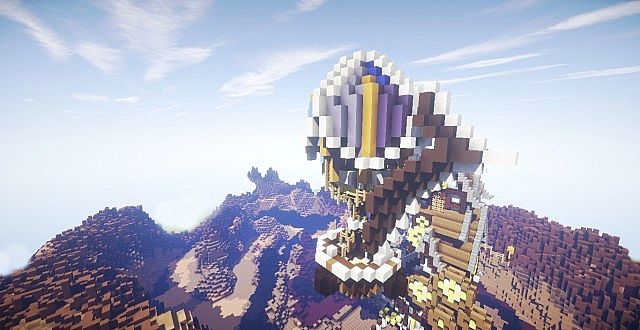 Mechanic steampunk spider [house] Minecraft Map