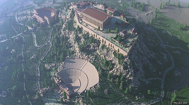 The Acropolis of Athens Minecraft Map