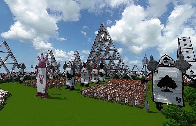 [Showcase]Alice in Wonderland--made by sopypie Minecraft Map