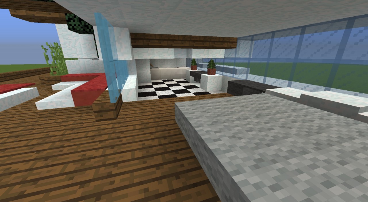 BdoubleO100 Modern House Final Minecraft Map