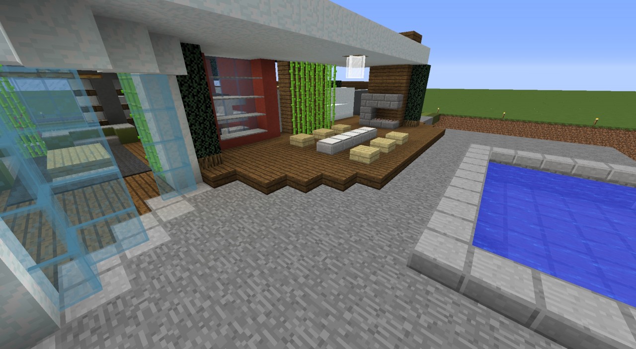 BdoubleO100 Modern House Final Minecraft Map