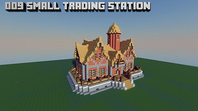 Small trading station Minecraft Map