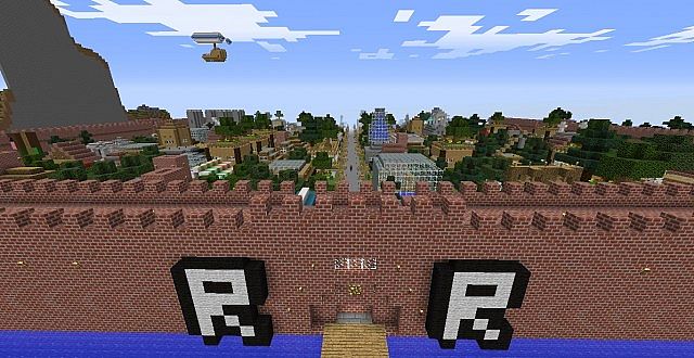 Giant Village (PE) Minecraft Map