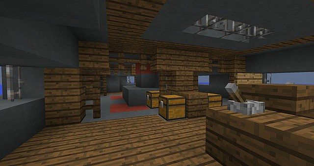 Confederate Ironclad Ship: CSS Texas Minecraft Map