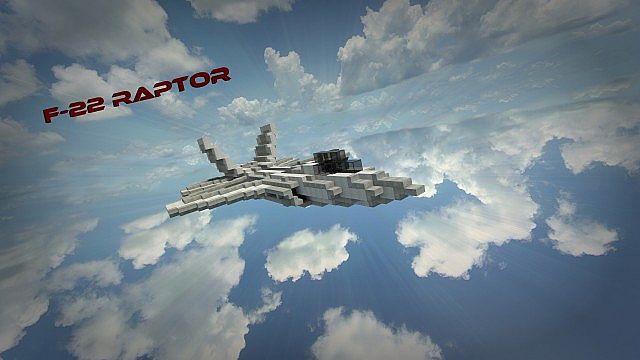 F-22 Raptor Minecraft Map