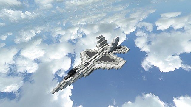 F-22 Raptor Minecraft Map