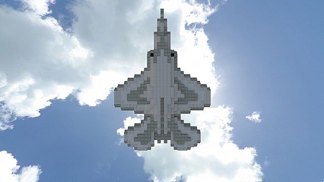 F-22 Raptor Minecraft Map
