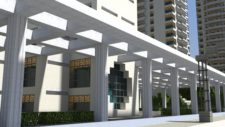 Downtown Miami (1:1 scale) Minecraft Map