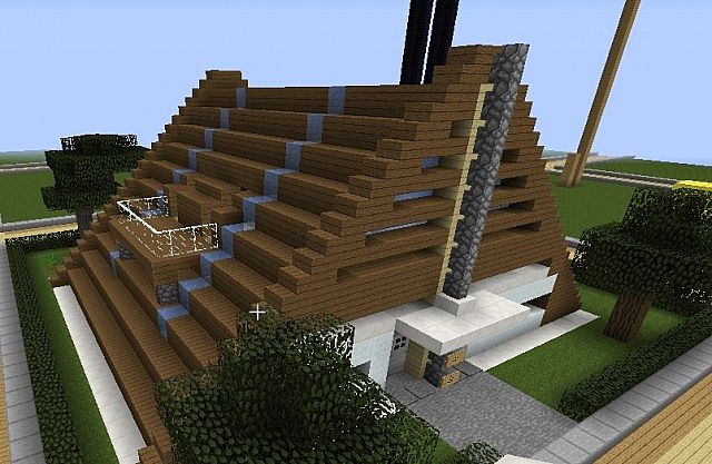 The Triangle House Minecraft Map
