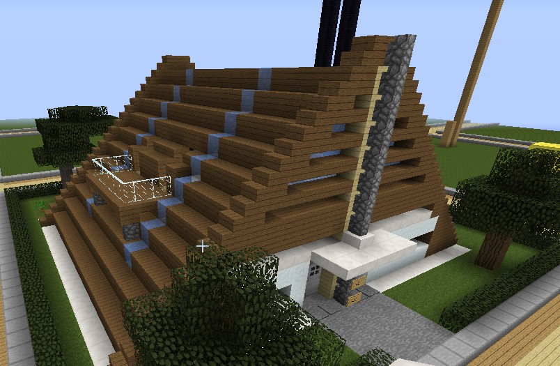 The Triangle House Minecraft Map
