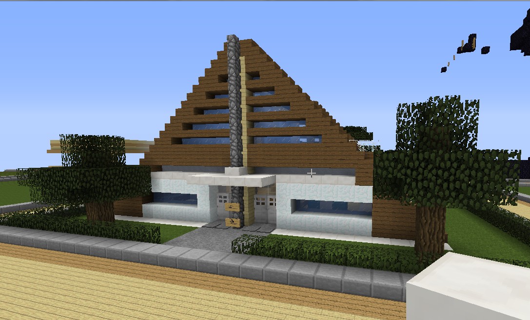 The Triangle House Minecraft Map