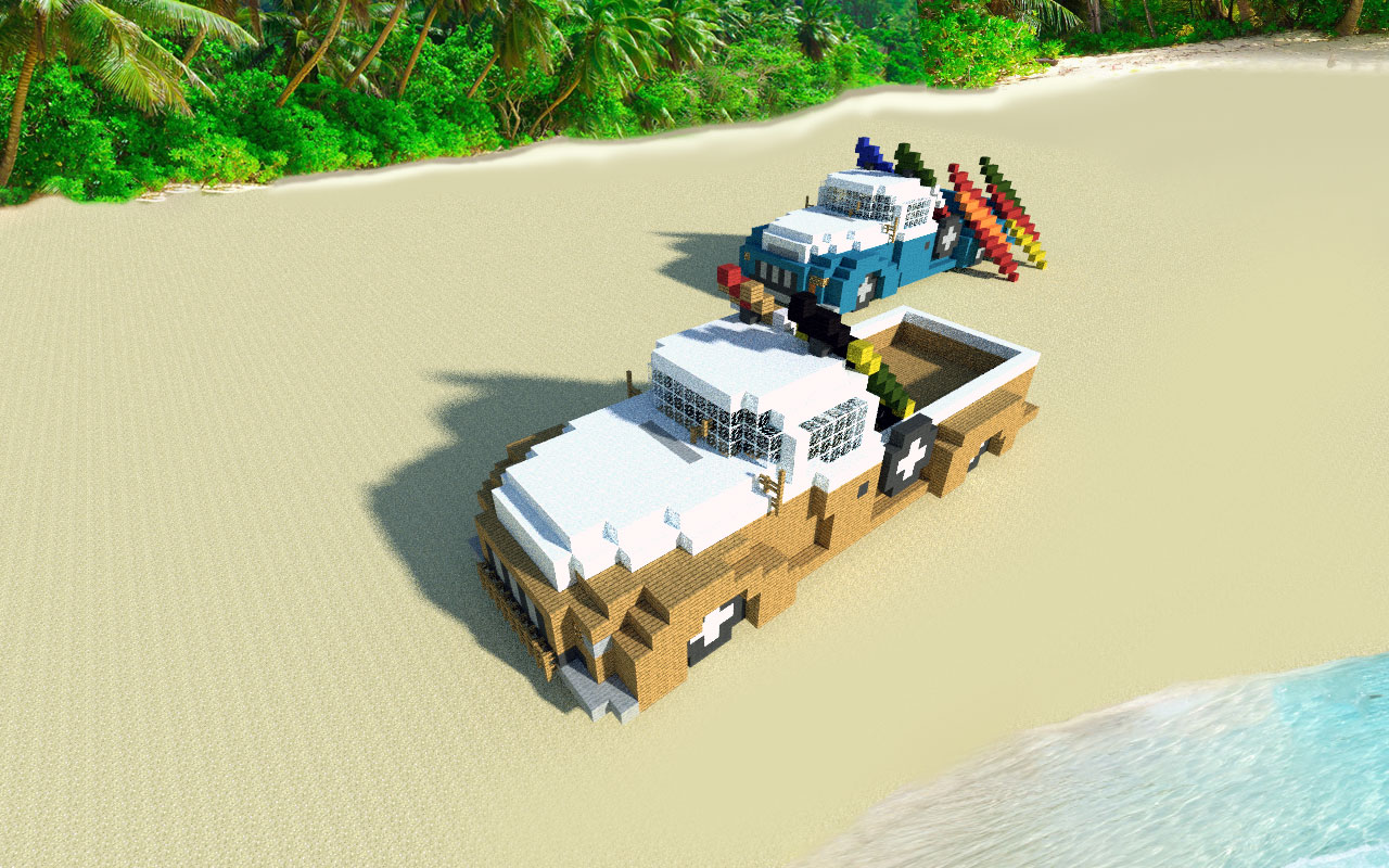 Old Pickup truck Minecraft Map