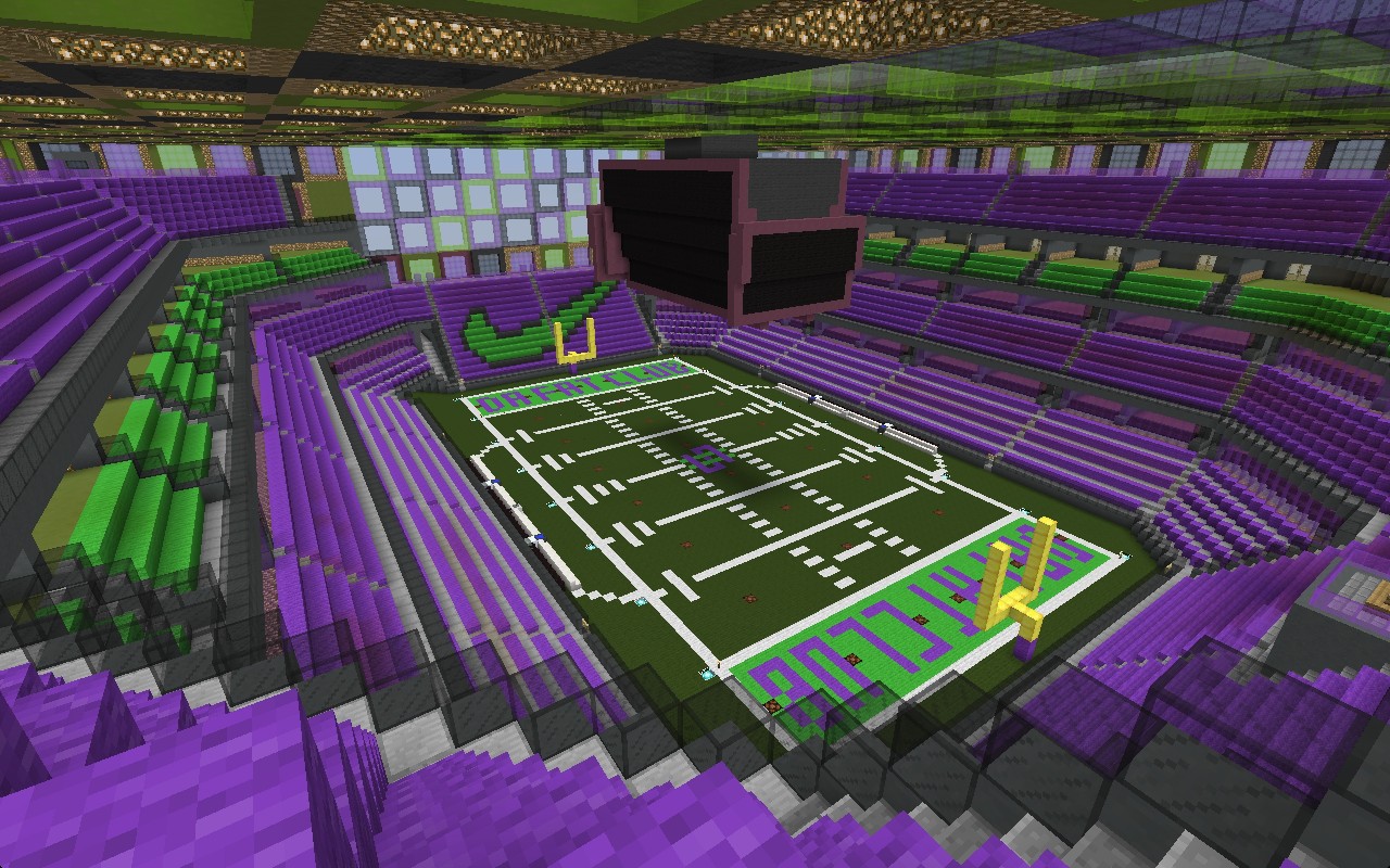 The Mansion - Modern Indoor Stadium Minecraft Map