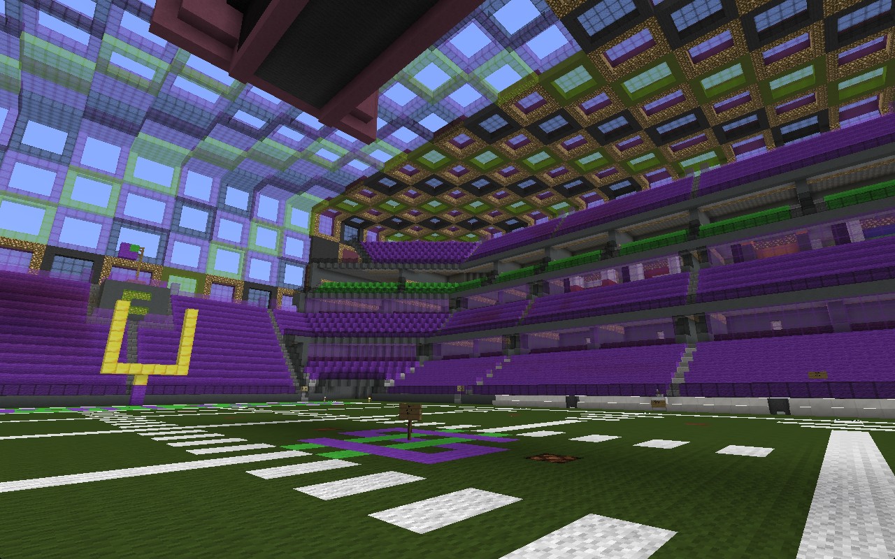 The Mansion - Modern Indoor Stadium Minecraft Project