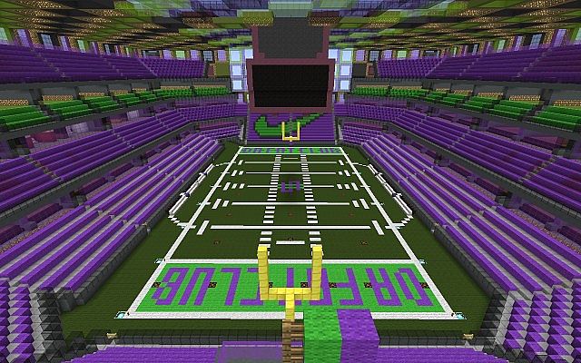 The Mansion - Modern Indoor Stadium Minecraft Map