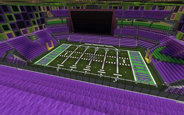 The Mansion - Modern Indoor Stadium Minecraft Map