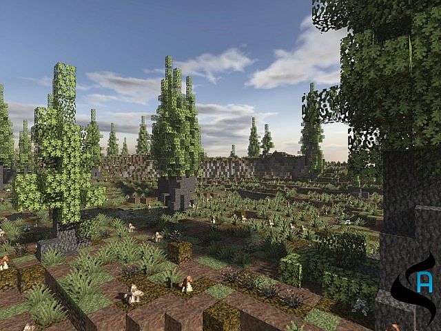 The Great Swamp - Beautiful Custom Biome/Terrain [Pop Reel!] Minecraft Map