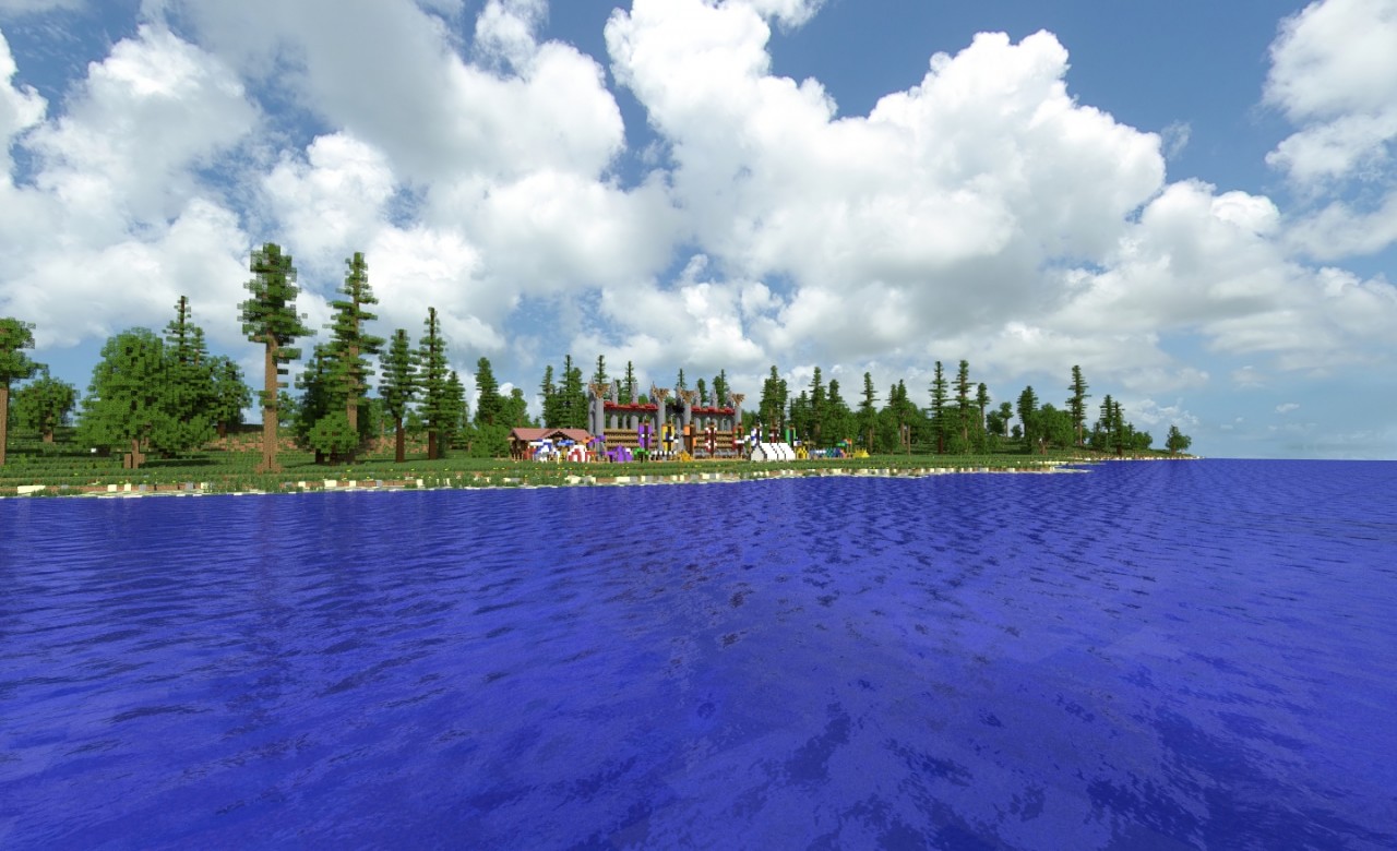 Medieval Tournament Place - fight for honor & glory Minecraft Map