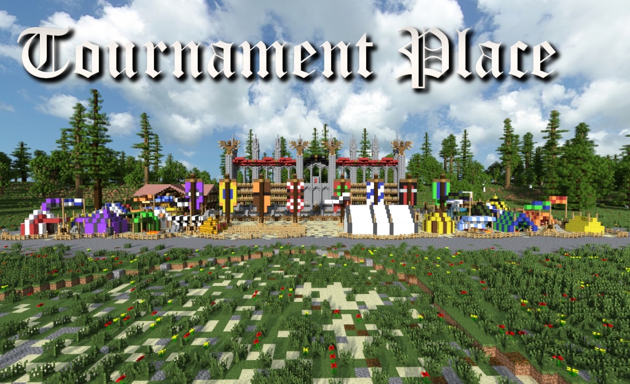 Medieval Tournament Place - fight for honor & glory Minecraft Map