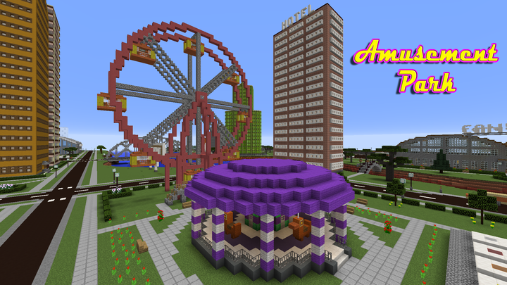 Amusement Park Minecraft Map