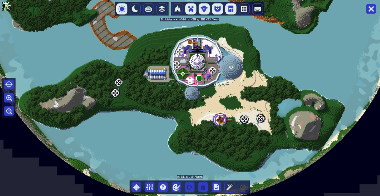 Hyperdimension Neptunia Super Dimension Minecraft Map