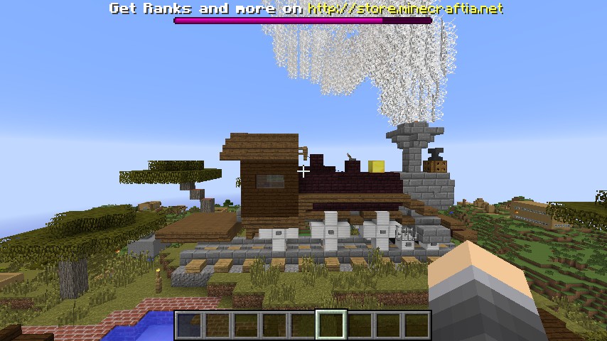 1890's Steam Locomotive Train House! :D Minecraft Map