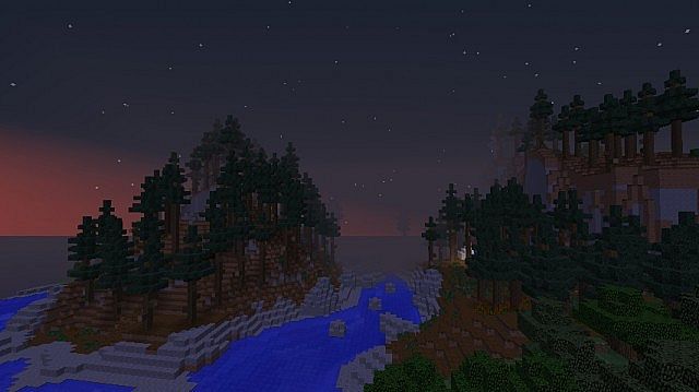Fir Forest Hills Minecraft Map