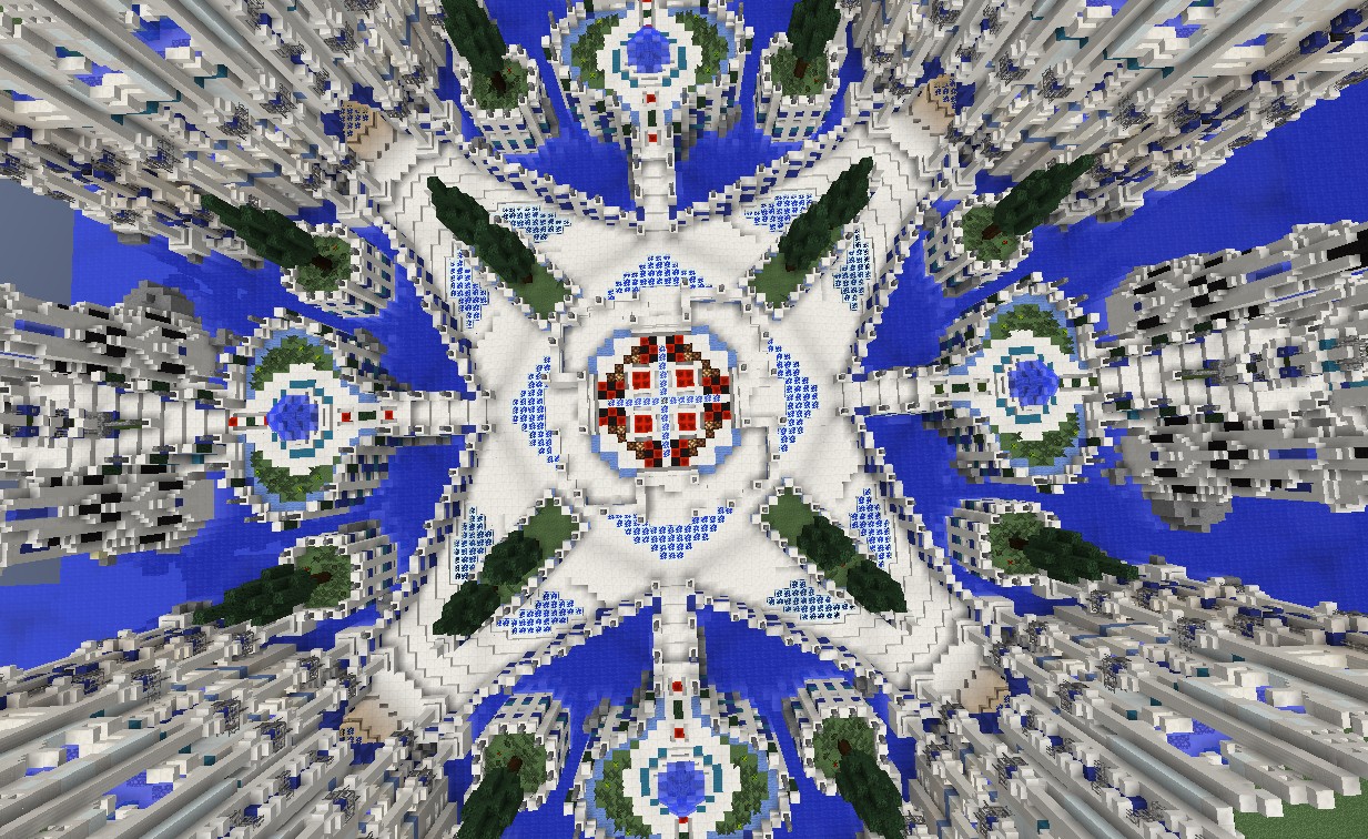 Custom Large Epic Spawn Minecraft Map
