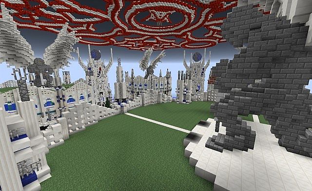 Custom Large Epic Spawn Minecraft Map