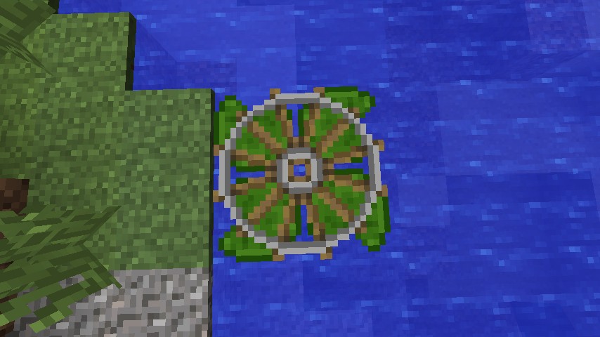 Floating Rails Minecraft Mod