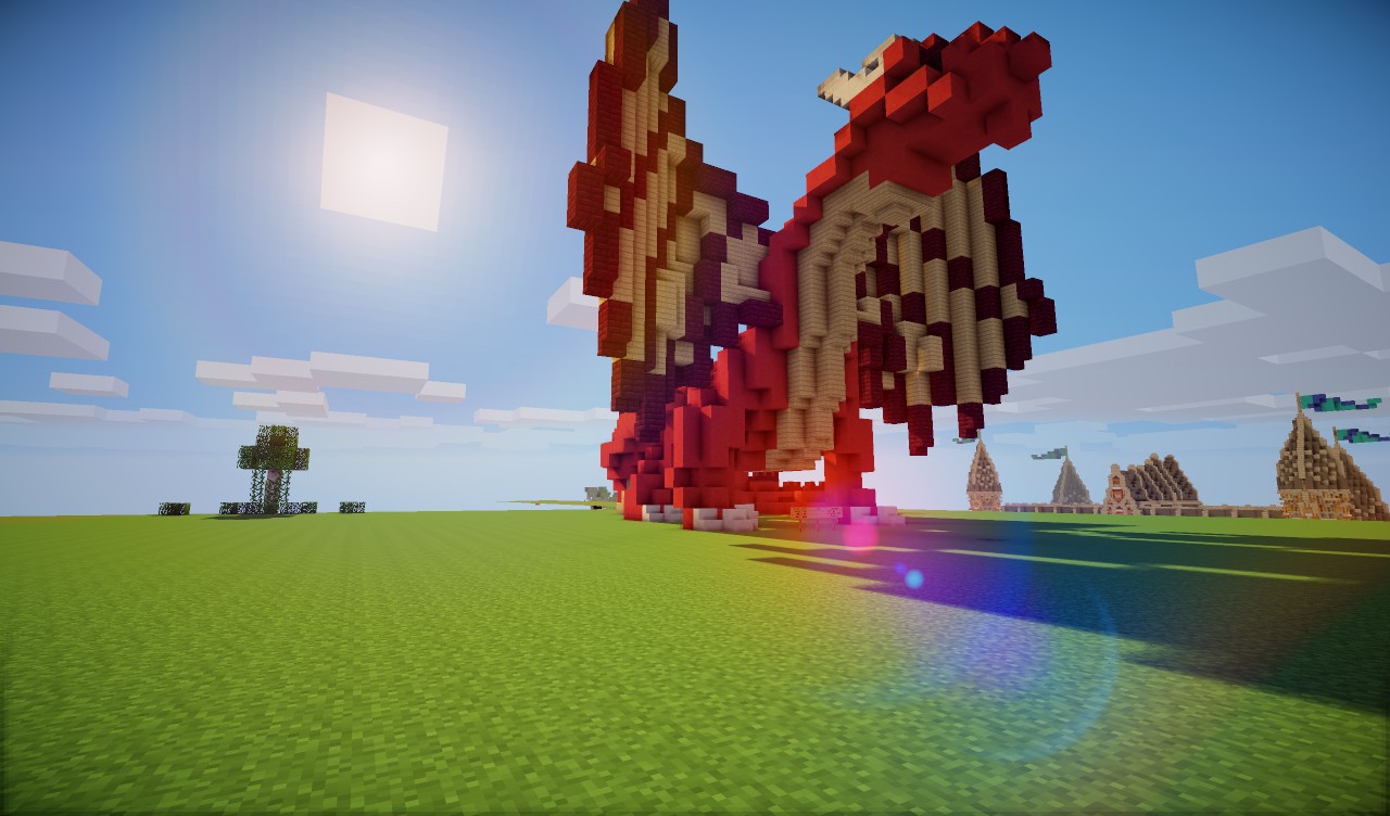 First Organic Art Minecraft Map