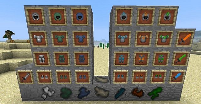 Runes and Silver Minecraft Mod