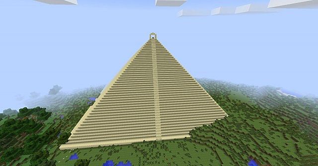 The pyramid Minecraft Map
