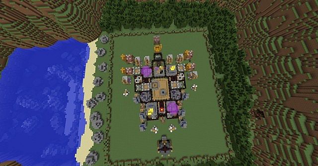Townhall Level seven base! Minecraft Map