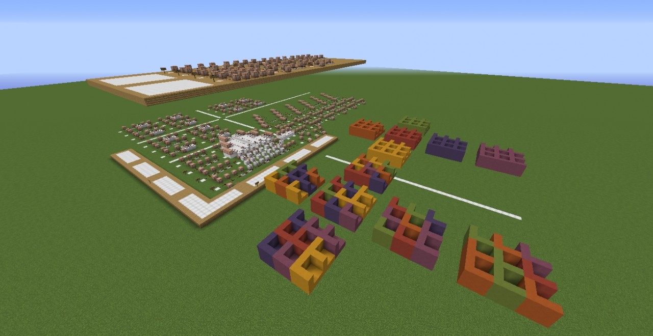 Working Rubix Cube Minecraft Map