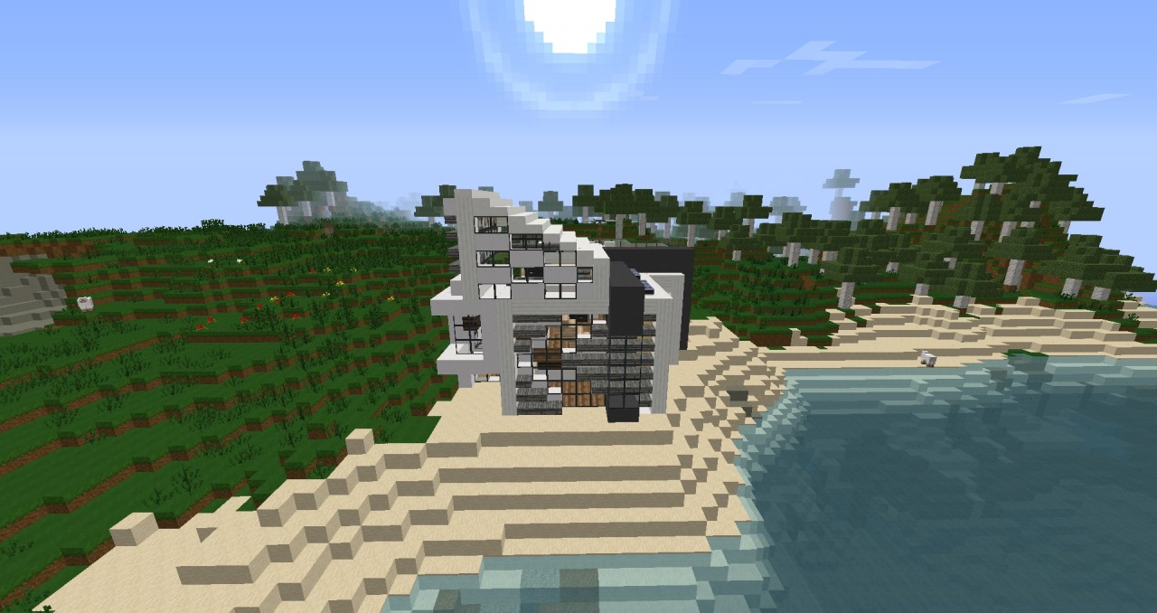 |Modern House|1.8| Minecraft Map