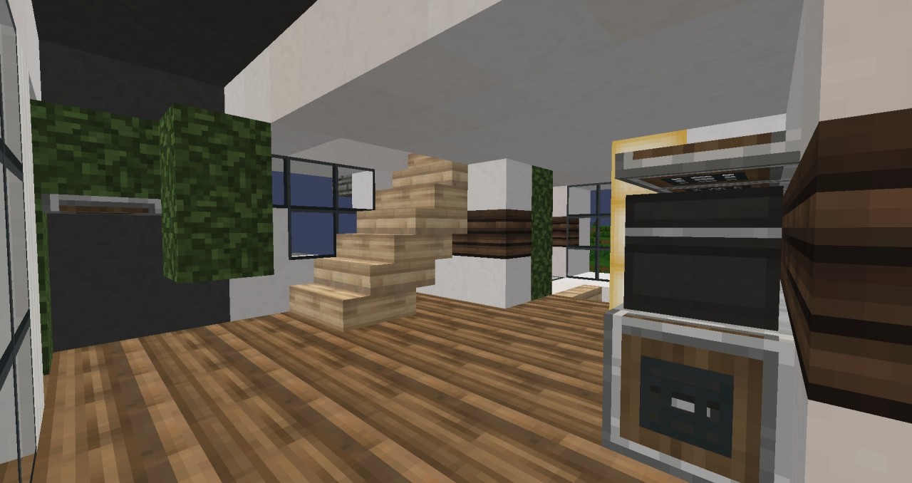 |Modern House|1.8| Minecraft Map