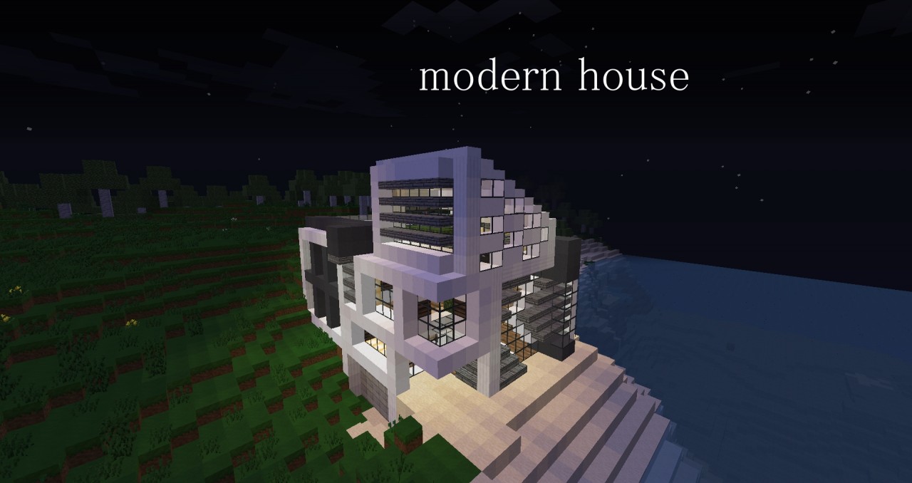 |Modern House|1.8| Minecraft Map