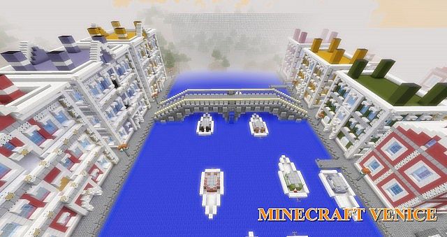 Venice In Minecraft [FPS MAP] Minecraft Map