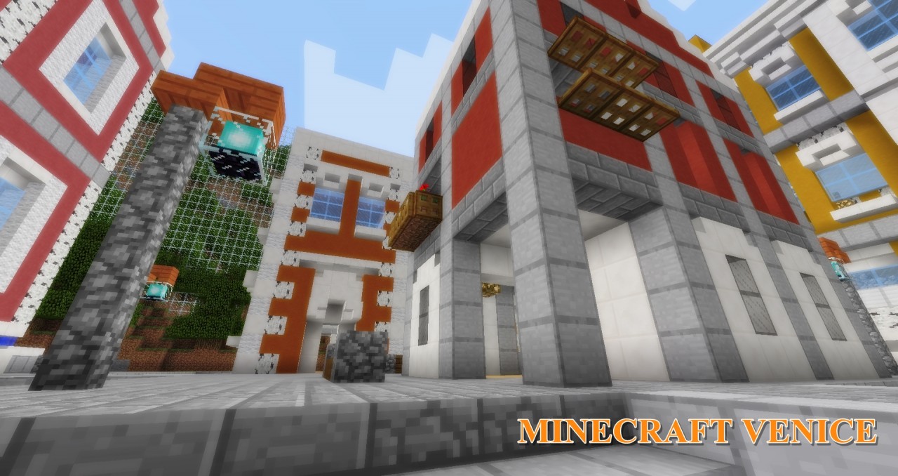 Venice In Minecraft [FPS MAP] Minecraft Map