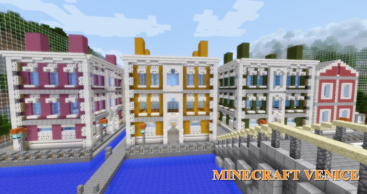 Venice In Minecraft [FPS MAP] Minecraft Map
