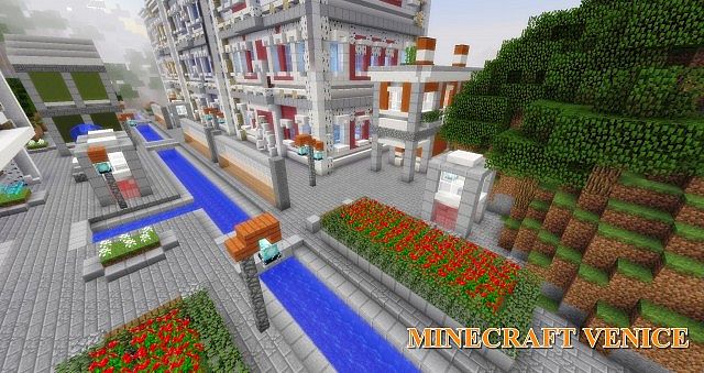 Venice In Minecraft [FPS MAP] Minecraft Map