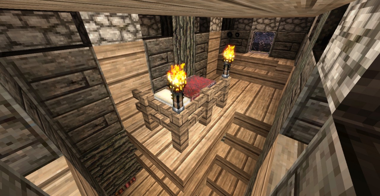 Small Two House Minecraft Map