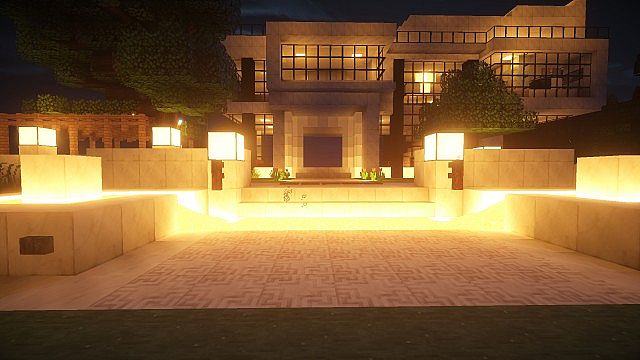 Quartz Mansion Minecraft Map