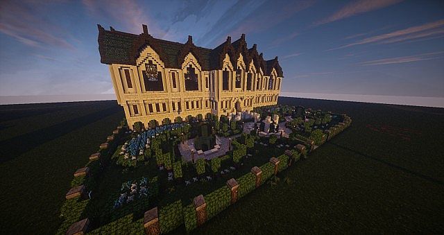 White Library Minecraft Map