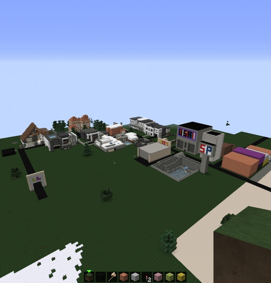 SuperCity ALPHA 2.0 Minecraft Map